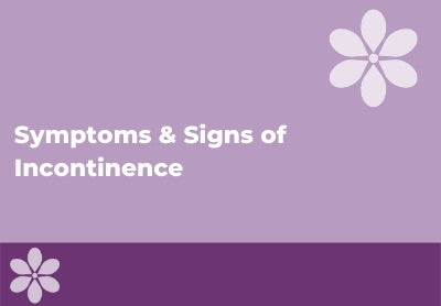 Do I Have Urinary Incontinence? Symptoms & How to Spot Signs – Intimate ...