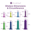 Silicone Vaginal Dilator Set Trainers 8-Piece – Intimate Rose