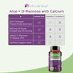 Freeze Dried Aloe Vera Supplement (Capsules) With D-Mannose and Calcium ...