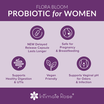 Flora Bloom Probiotic Supplement for Women 60 Capsules – Intimate Rose