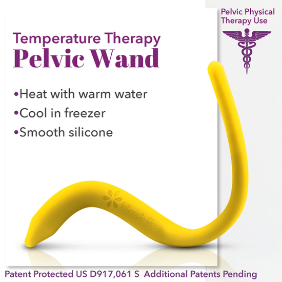 Temperature Therapy Pelvic Wand - Intimate Rose
